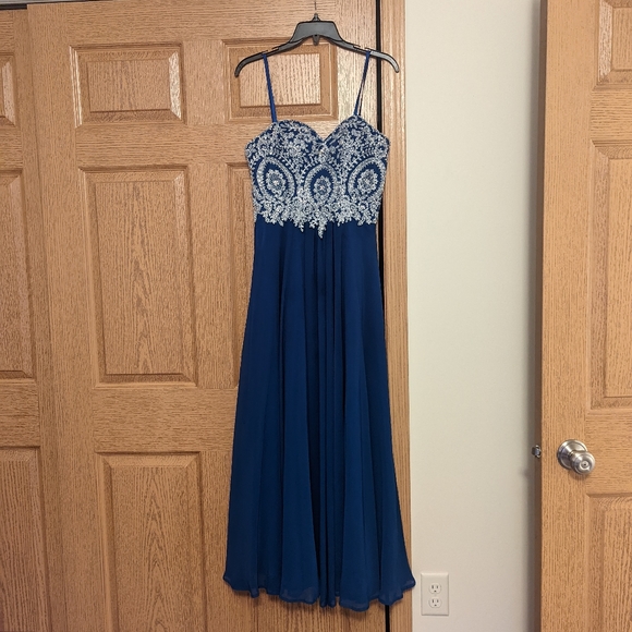Dresses | Beautiful Blue Prom Dress | Poshmark